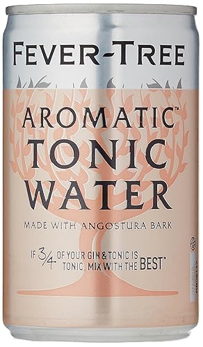 Fever-Tree Aromatic Tonic Water - 24 x 200ml Bottles: Amazon.co.uk: Grocery