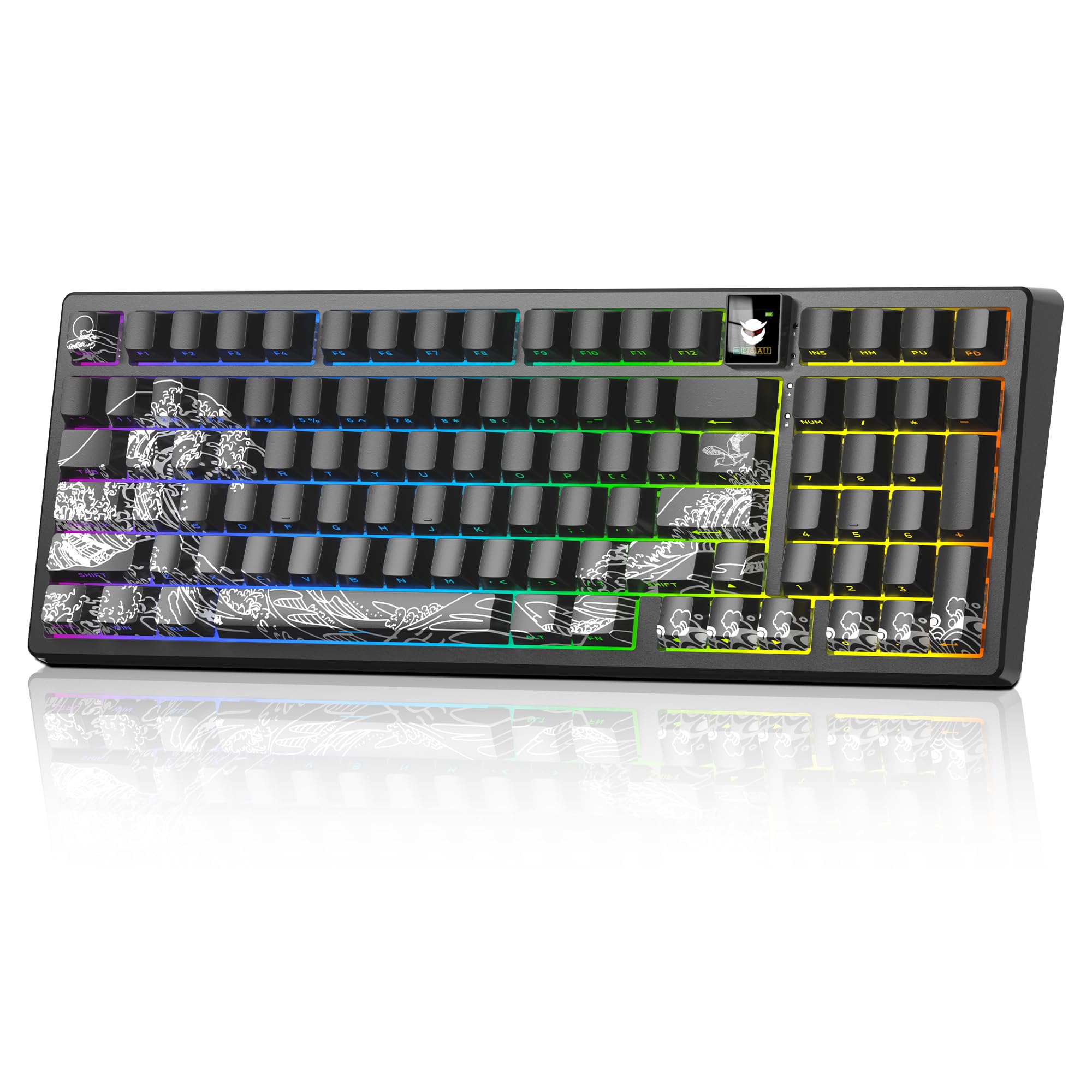 Mua XVX K98 Wireless Mechanical Keyboard with RGB Backlighting - Tri ...