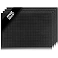 Amazon.com: 4 Pcs Bar Mats for Countertop 18 x 12 Inch Rubber Silicone ...