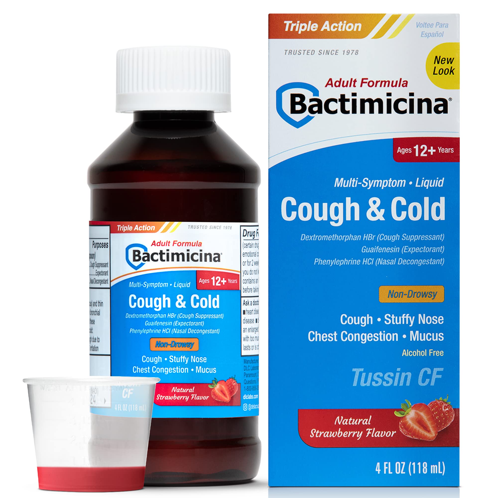 Mua Cough & Cold Liquid - Expectorant and Decongestant for Mucus Relief ...