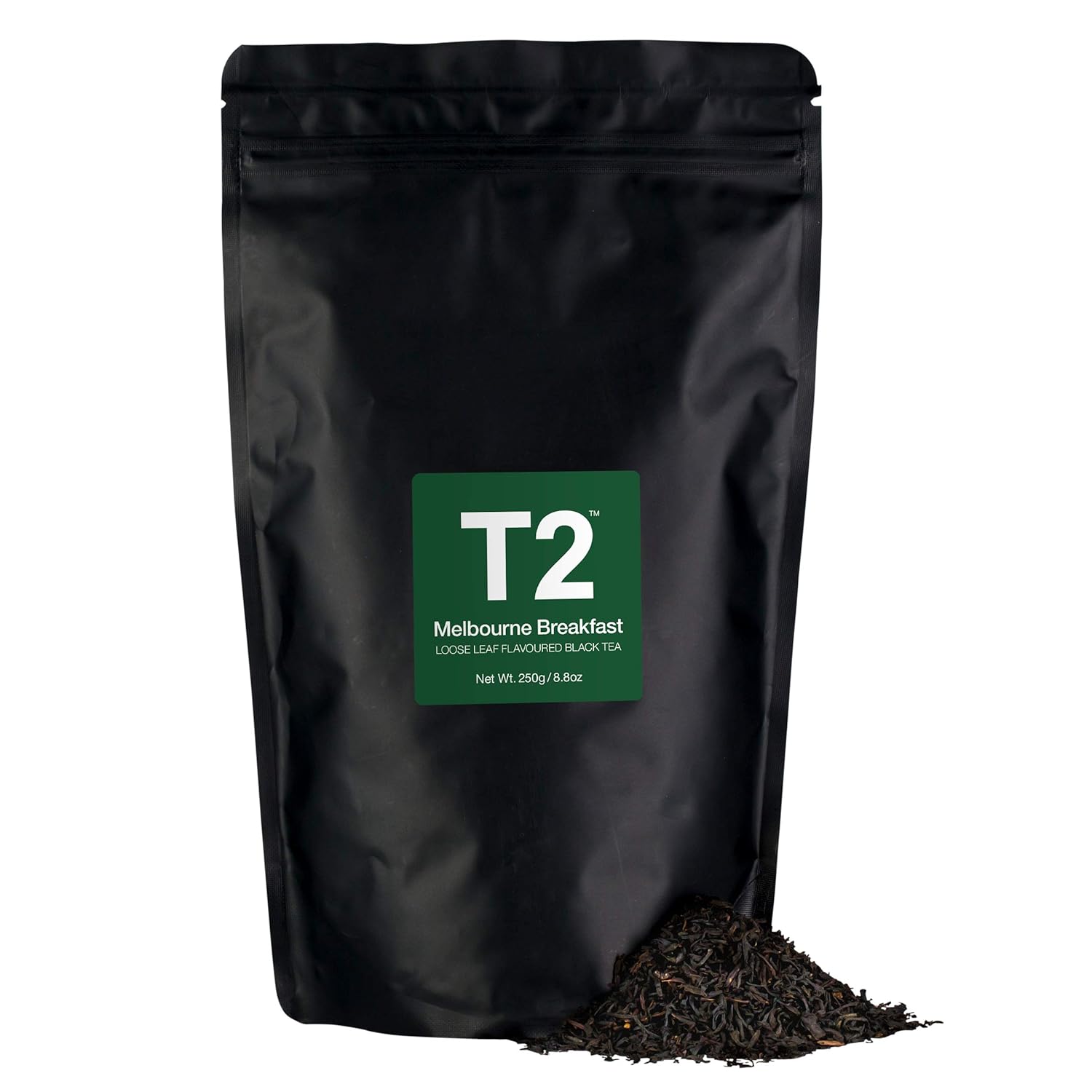 T2 Tea Melbourne Breakfast Loose Leaf Black Tea in Resealable Foil ...