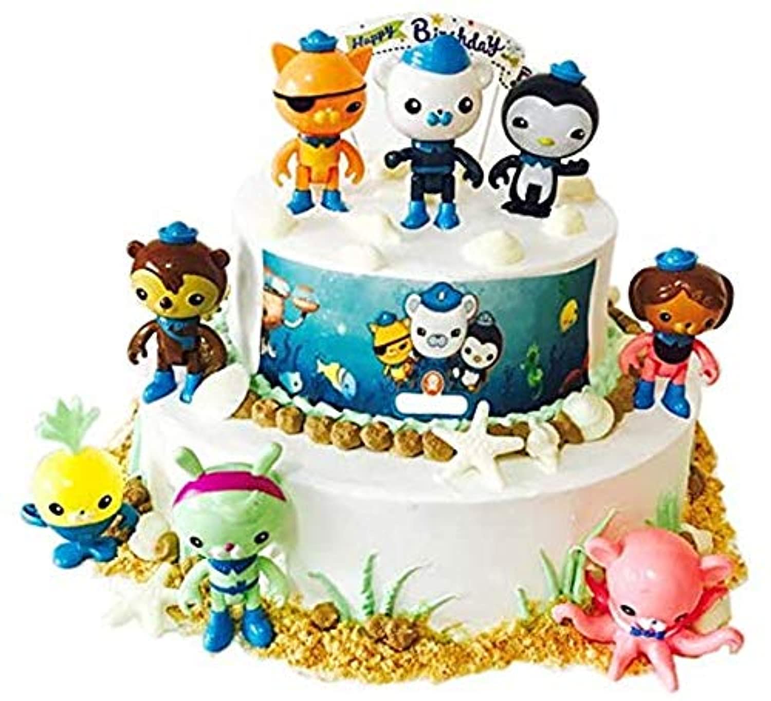Mua Octonauts Cake Topper Decorations Children Mini Toys Peso Kwazii ...