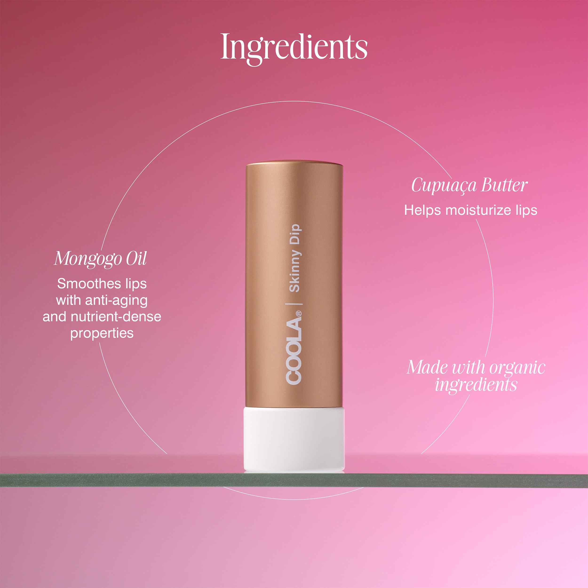 Mua Coola Organic Tinted Lip Balm & Mineral Sunscreen with SPF 30 ...