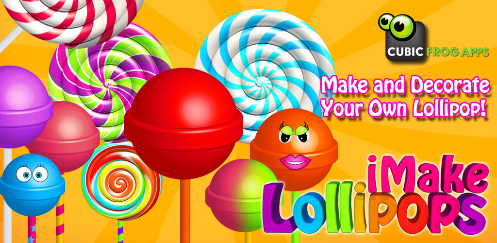 iMake Lollipops - Free Lollipop Maker by Cubic Frog Apps! More ...