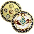 Amazon.com: US Masonic Veteran Challenge Coin Military Family ...