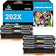 Amazon.com: LeciRoba Premium 202X Toner Cartridges - High Yield 5 Pack ...