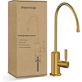 Tohlar Drinking Water Faucet for Kitchen Sink, Gold Filtered Water ...