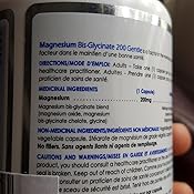 CanPrev Magnesium Bis-Glycinate 200 mg Gentle (120 v-caps): Amazon.ca ...