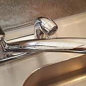 Moen 7434 Chateau One-Handle Low Arc Kitchen Faucet (Chrome), Touch On ...