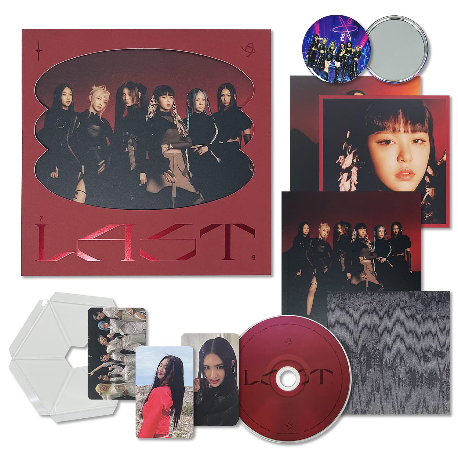 EVERGLOW 3rd Single Album - Last Melody CD + Photobook + Booklet ...