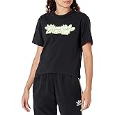 Amazon.com: adidas Originals Women's Tight Tee Black/White XX-Small ...