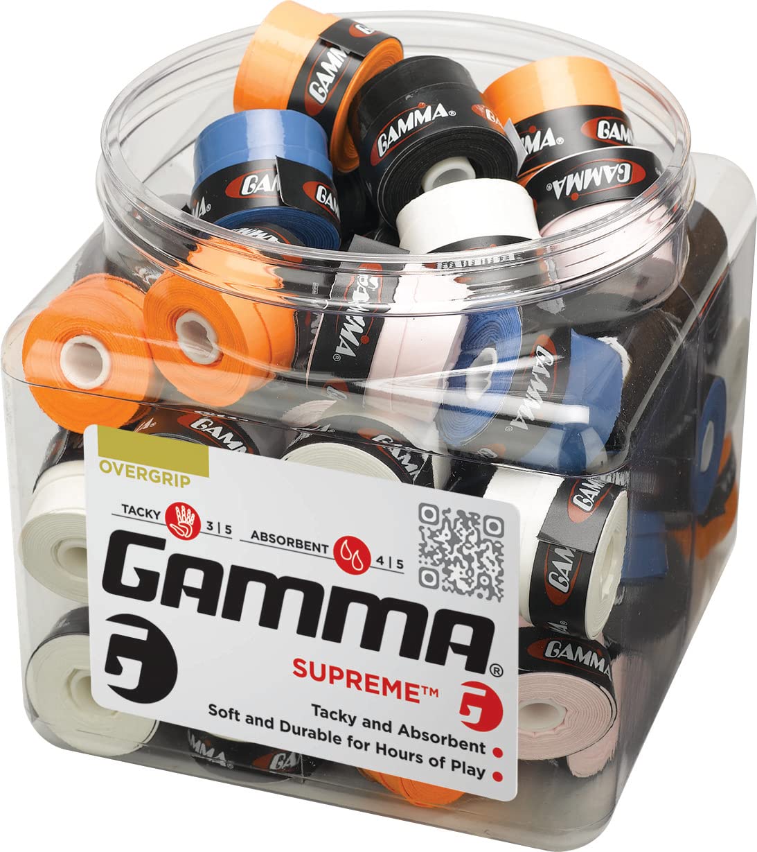 Mua GAMMA Sports Supreme Overgrip for Tennis, Pickleball, Squash ...