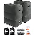 Amazon.com: JefDiee Inflatable Travel Foot Rest Pillow, Kids Airplane ...