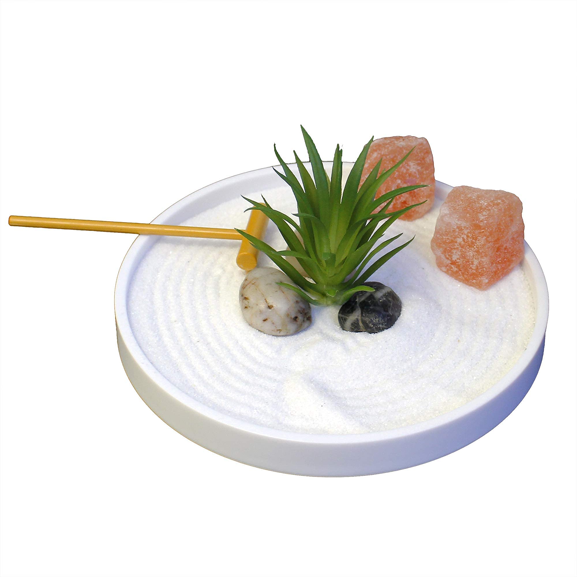 Mua Nature's Mark Mini Zen Garden Kit for Desk with White Sand, Rake ...
