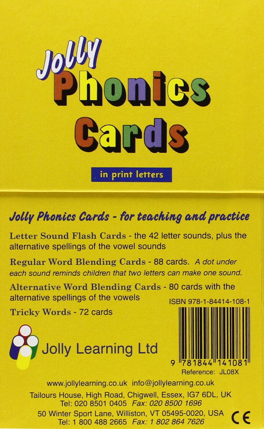 Mua Jolly Phonics Cards trên Amazon Mỹ chính hãng 2025 | Fado
