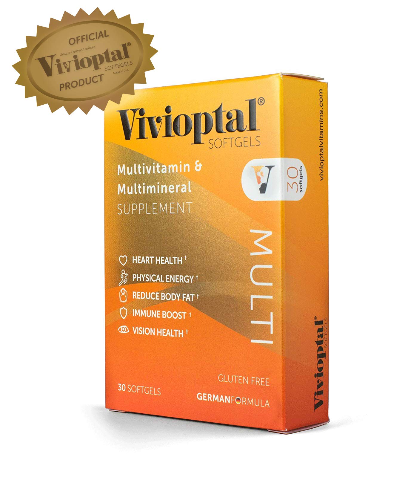 Amazon.com: Vivioptal Women 30 Capsules - Multivitamin & Multimineral ...