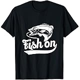 Amazon.com: Scientific Striped Bass Fish T-shirt | Shirts for fishermen ...