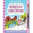 Manes and Tails - Horses and Unicorns, Mess Free Activity Book (Paint ...