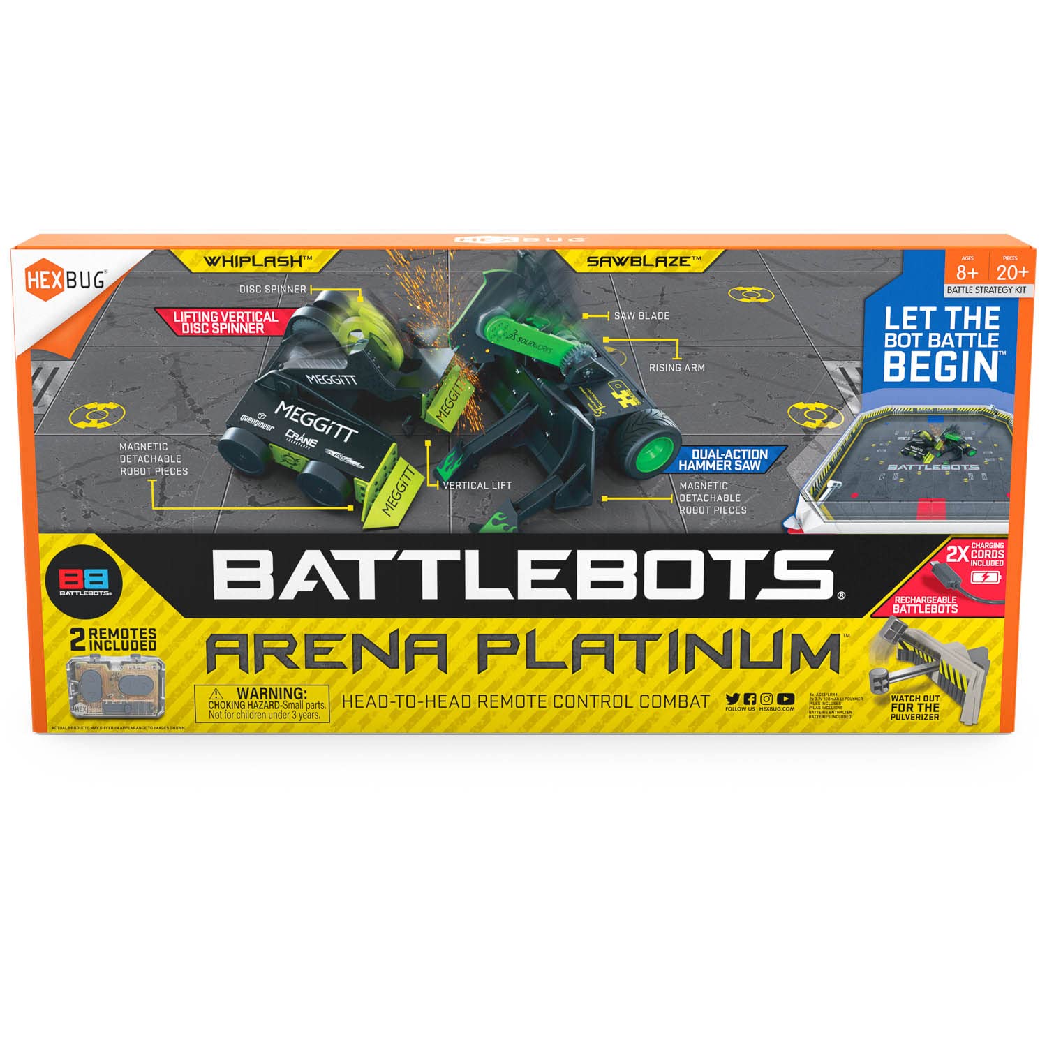 Mua BattleBots Arena Platinum – Multiplayer Remote Control Robot Toy ...