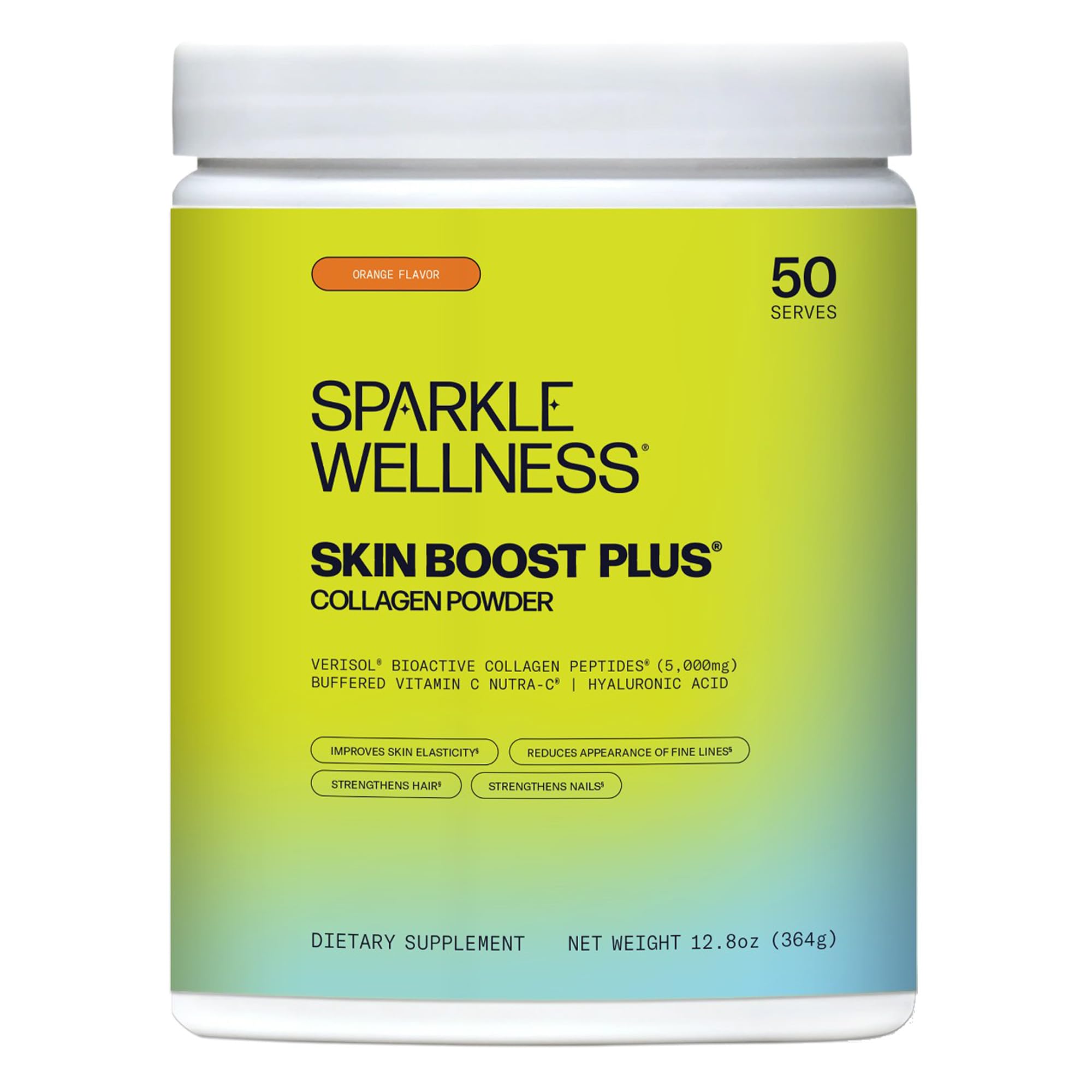 Mua Sparkle Wellness Skin Boost Plus (Orange) [50-Serves] | Collagen ...
