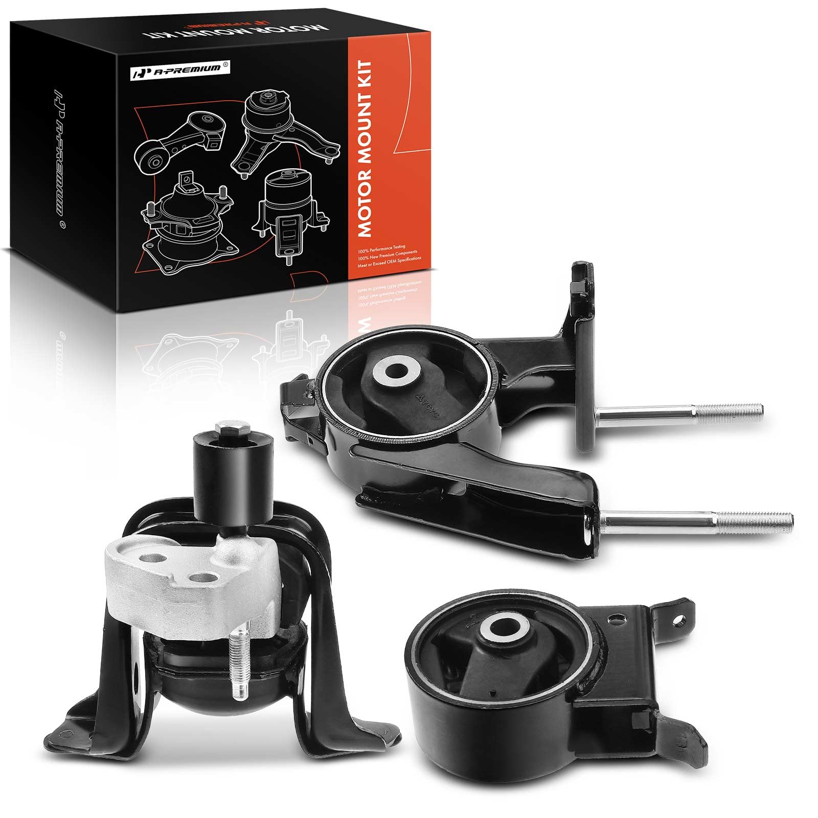 A-Premium 3PCS Engine Motor Mount Transmission Mount Set [Manual ...