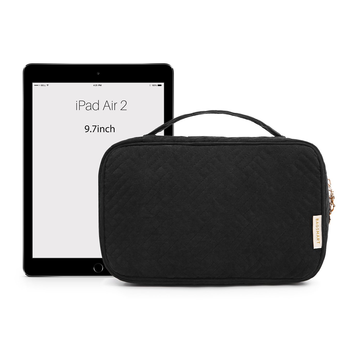 BAGSMART Travel Jewelry Storage Cases Jewelry Organizer Bag For bagsmart-travel-jewelry-storage-cases-jewelry-organizer-bag-for