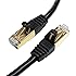 Amazon.com: 50FT S/FTP CAT 7 Gold Plated Shielded Ethernet RJ45 Copper ...