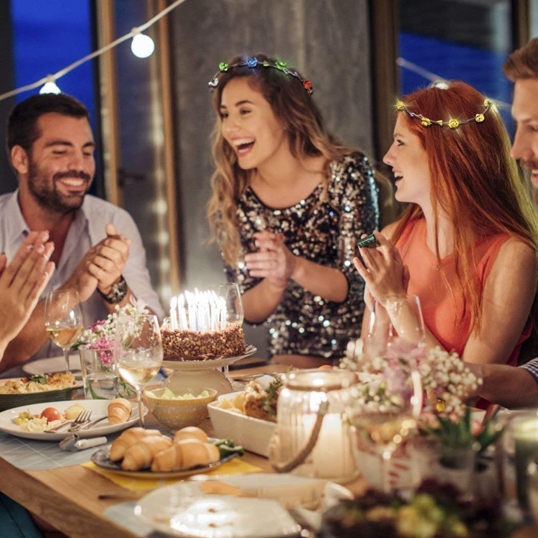 10 Lights /12 Flower-LED Flash-Glow (end 1/24/2025 12:00 AM)