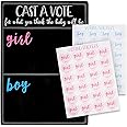 Amazon.com: Baby Gender Reveal Board Game with 120 Girl or Boy Voting ...