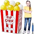 Amazon.com: Giant Popcorn Box with Balloons and Balloons Pump Large ...