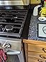 Silicone Stove Counter Gap Cover Kitchen Counter Gap Filler Transparent ...