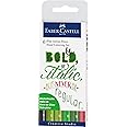 Amazon.com : Faber-Castell Pitt Artist Pen Hand Lettering Set - 6 ...
