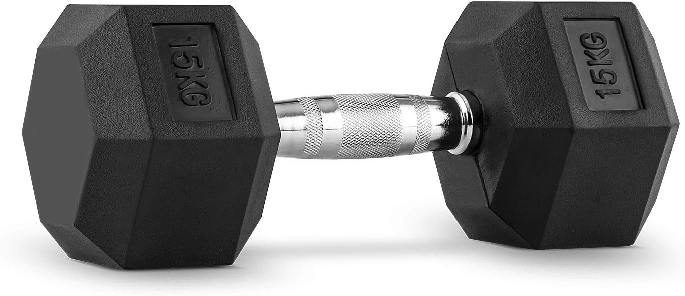 Allenamento con manubri Nero Cross-Training Capital Sports Hexbell - Coppia di Manubri Set ...