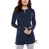 Coolibar UPF 50+ Women's Coastal Convertible Swim Shirt - Sun ...
