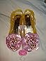 Amazon.com: Disney Princess Beauty and the Beast Belle Sparkle Shoes ...