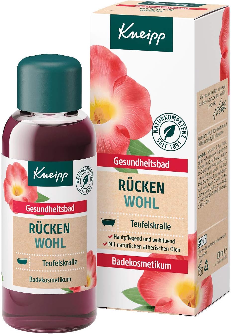 Kneipp Health Bath Back Well Devil S Claw 100 Ml Bigamart