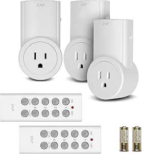 Etekcity Wireless Remote Control Electrical Outlet Switch for Household ...