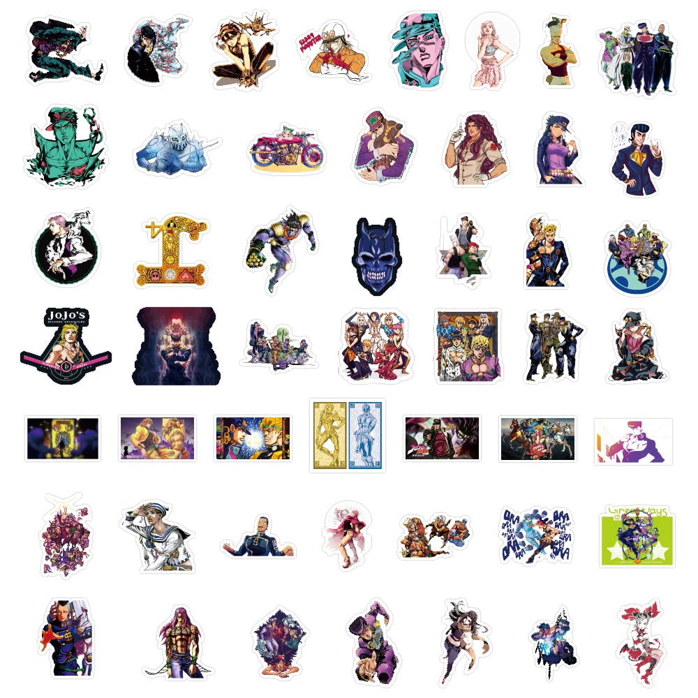 Mua 102pcs Jojos Bizarre Adventure Stickers，JoJo's Sticker for Water ...