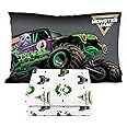 Amazon.com: Sunny Side Up Monster Jam Grave Digger Twin Sheet Set - 3 ...