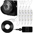 Amazon.com: Makevivi Inflatable Replacement Fan Blower - with 5 LED ...