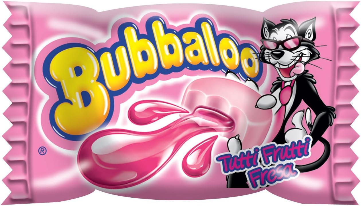 Bubbaloo chicle pompa de chicle(e 5,1 g), 60 unidades: Amazon.es ...
