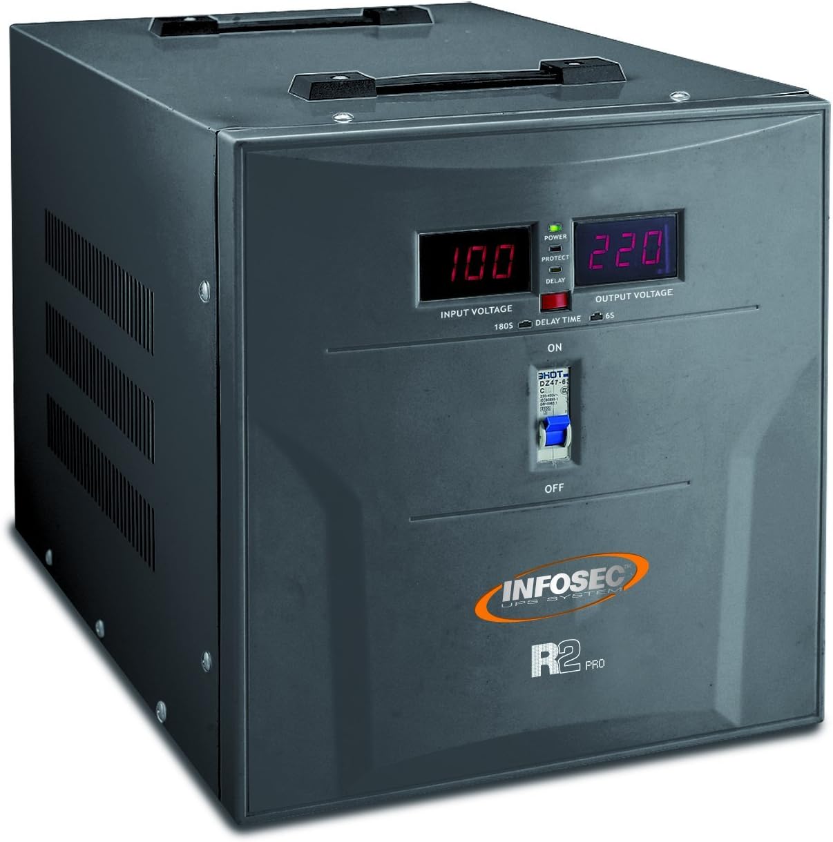 INFOSEC UPS SYSTEM R2 Pro 10k - Reguladores de tensión, 10k VA ...