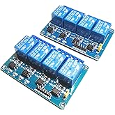 Amazon.com: 4pcs 4 Channel 5V Relay Module with Optocoupler for R3 MEGA 2560 1280 DSP ARM PIC ...