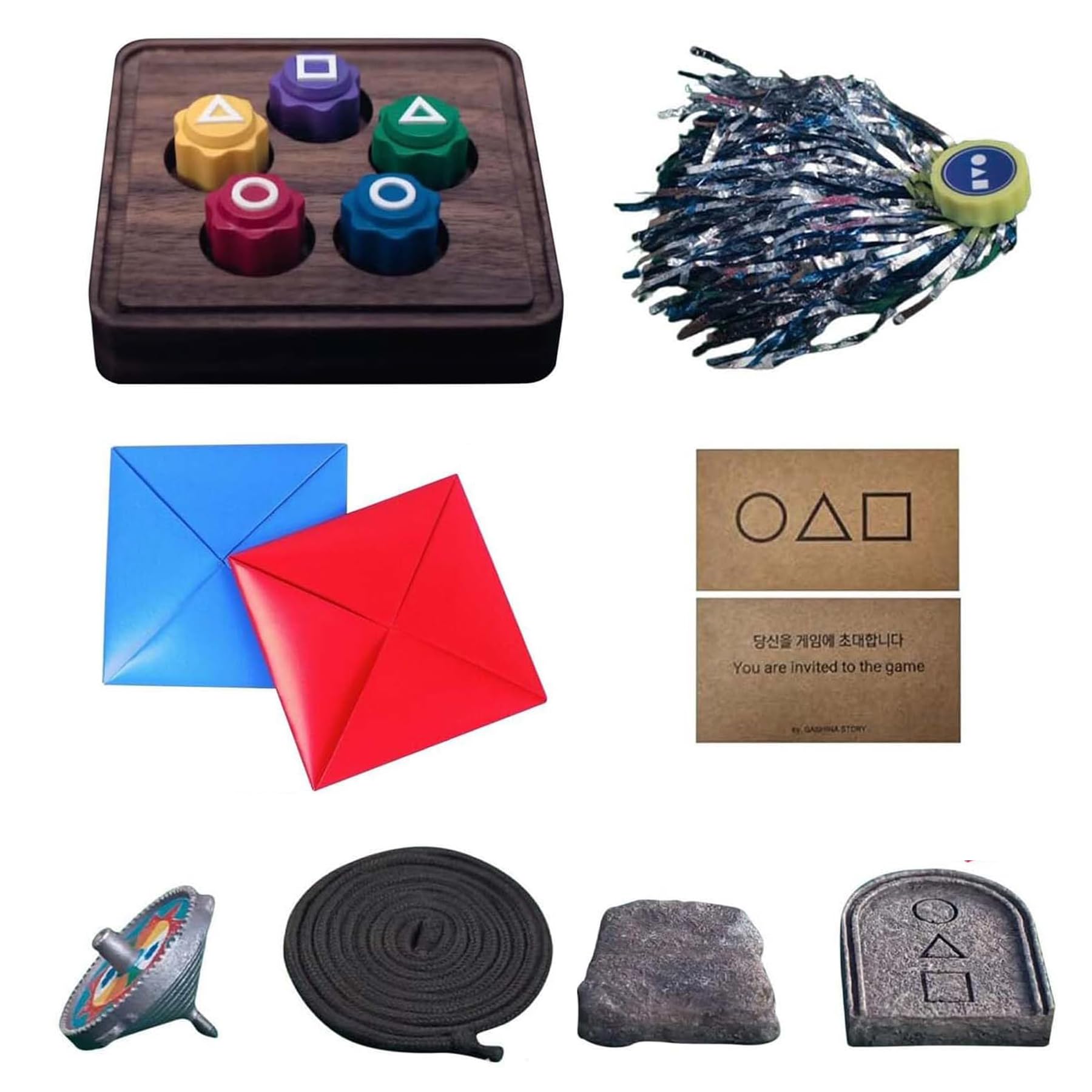 Korean Folk Game Set Korean Traditional Play Game Including Gonggi Game ...