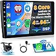 Amazon.com: [8-Core 4+64G] Ohradio Android 13 Double Din Car Radio Stereo Wireless Carplay Radio ...