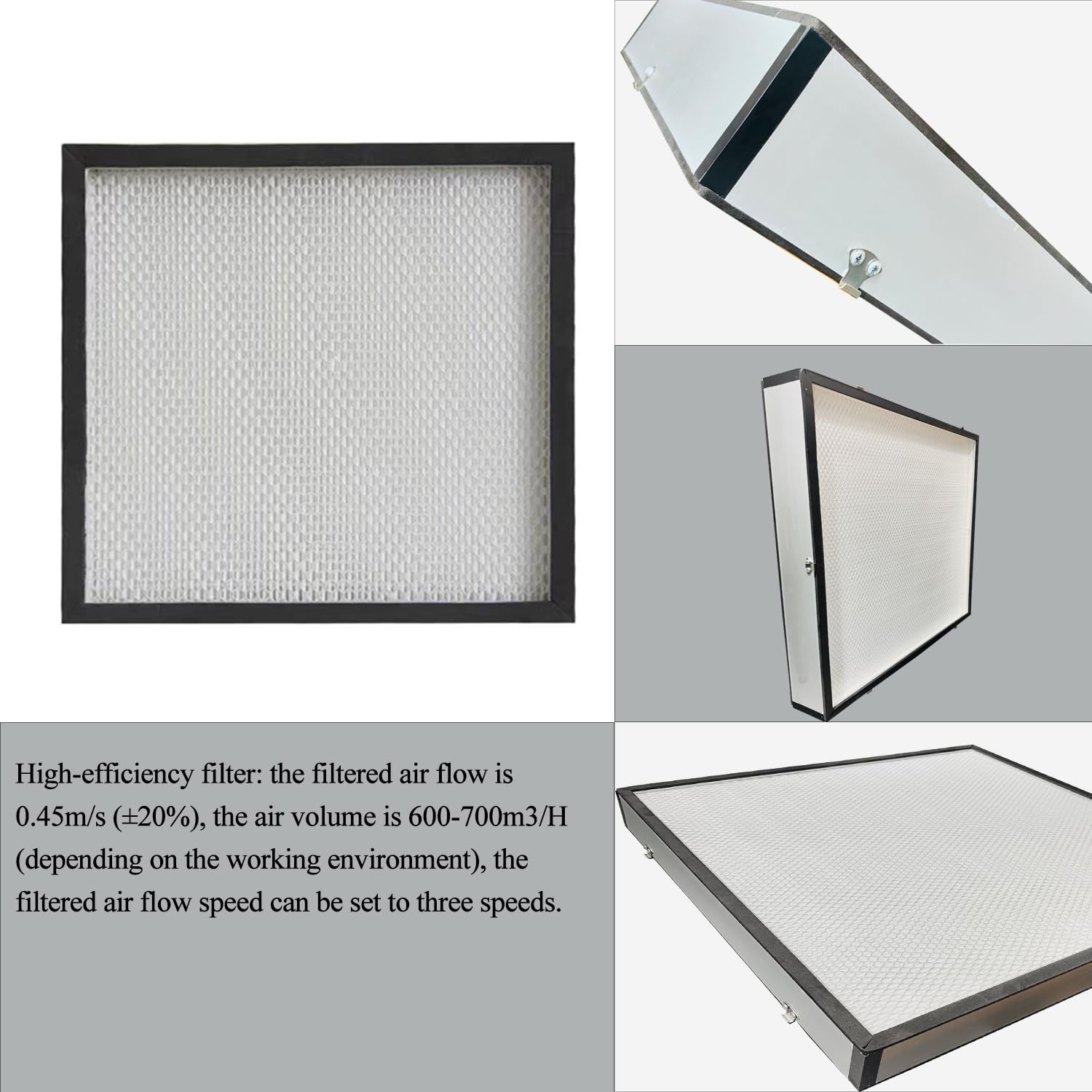 HEPA H14 Filtration Laminar Flow Hood,FFU,Updated Fan Filter Unit ...