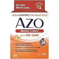 Amazon.com: AZO Bladder Control, 54 Capsules (2 Pack) : Health & Household