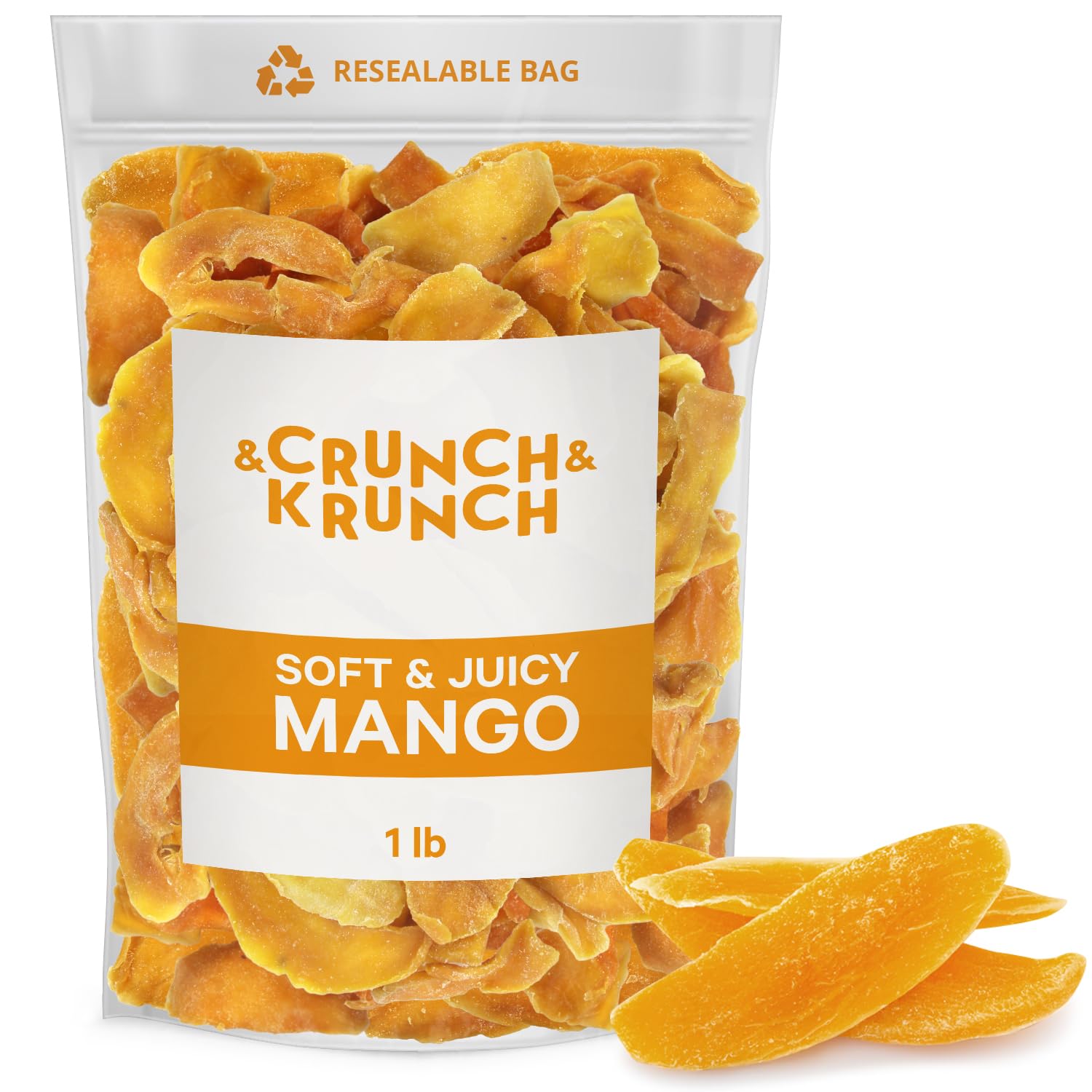 Mua Dried Mango Slices - Delicious Soft & Juicy Mango, 16 Oz - Healthy ...