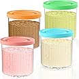 Amazon.com: Ninja Creami Pints and Lids - 4 Pack Ninja Creami Cups, 16 ...