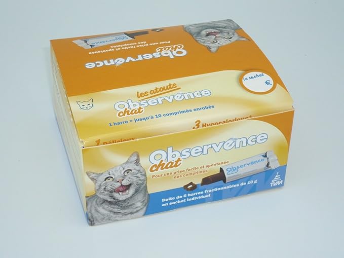 TVM - Observence chat boite de 6 scht 10g: Amazon.fr: Animalerie